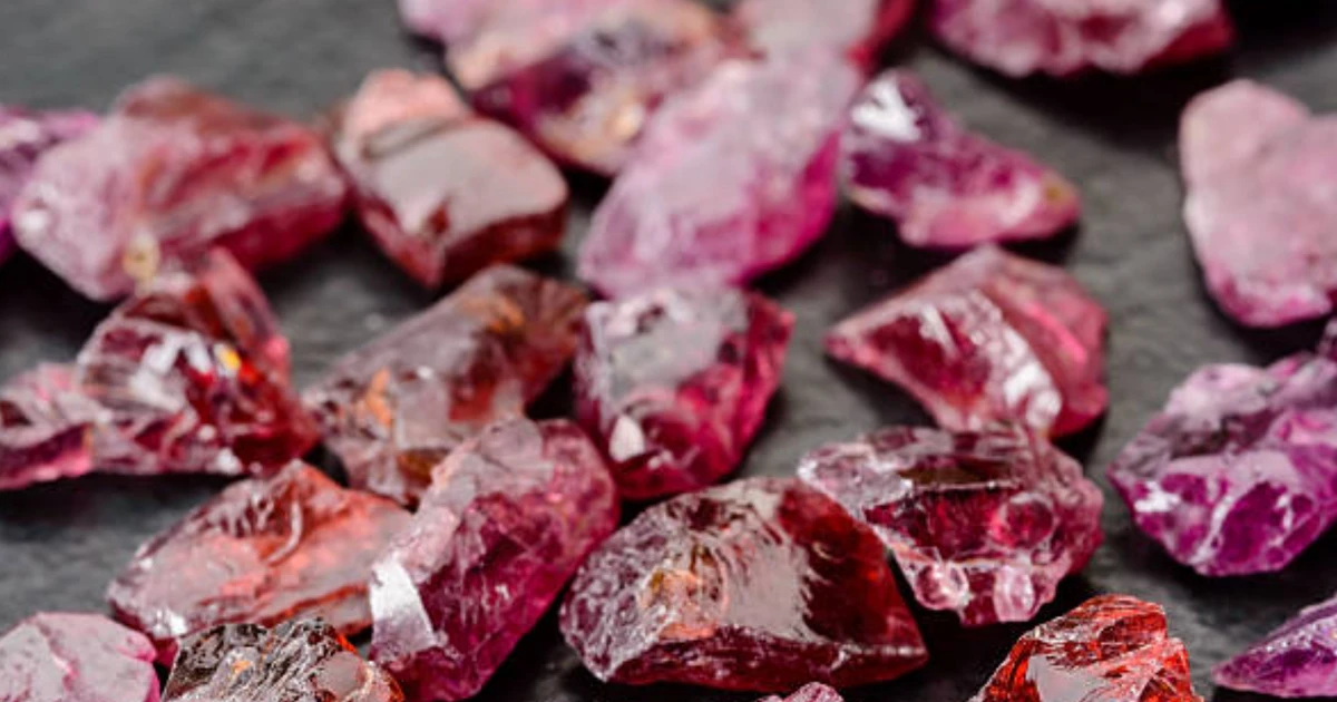 All Red Stones - Existing Natural Red Stones