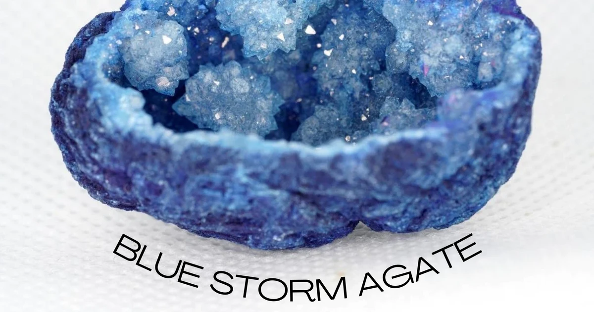 Blue Storm Agate Meaning - The Properties Behind The Stone