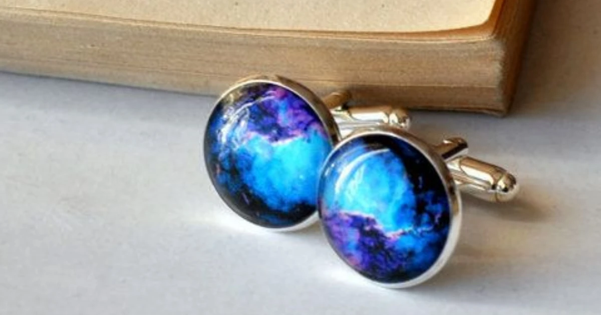 Space-themed Cufflinks For Men - Out-of-this-World Accessories