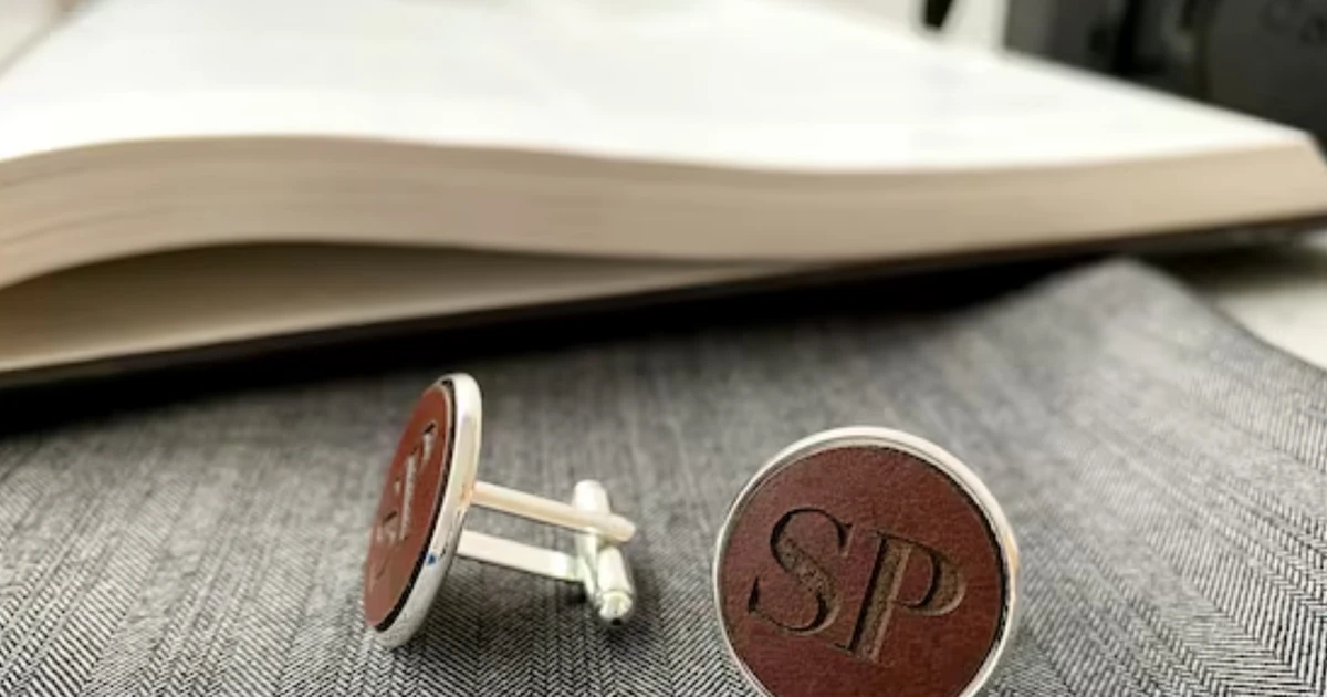 Leather Cufflinks For Men - Stand Out From The Crowd