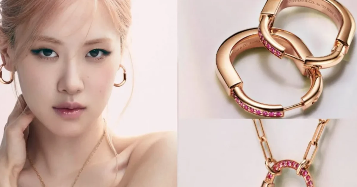 Tiffany & Co. Introduced The Rosé Lock Collection