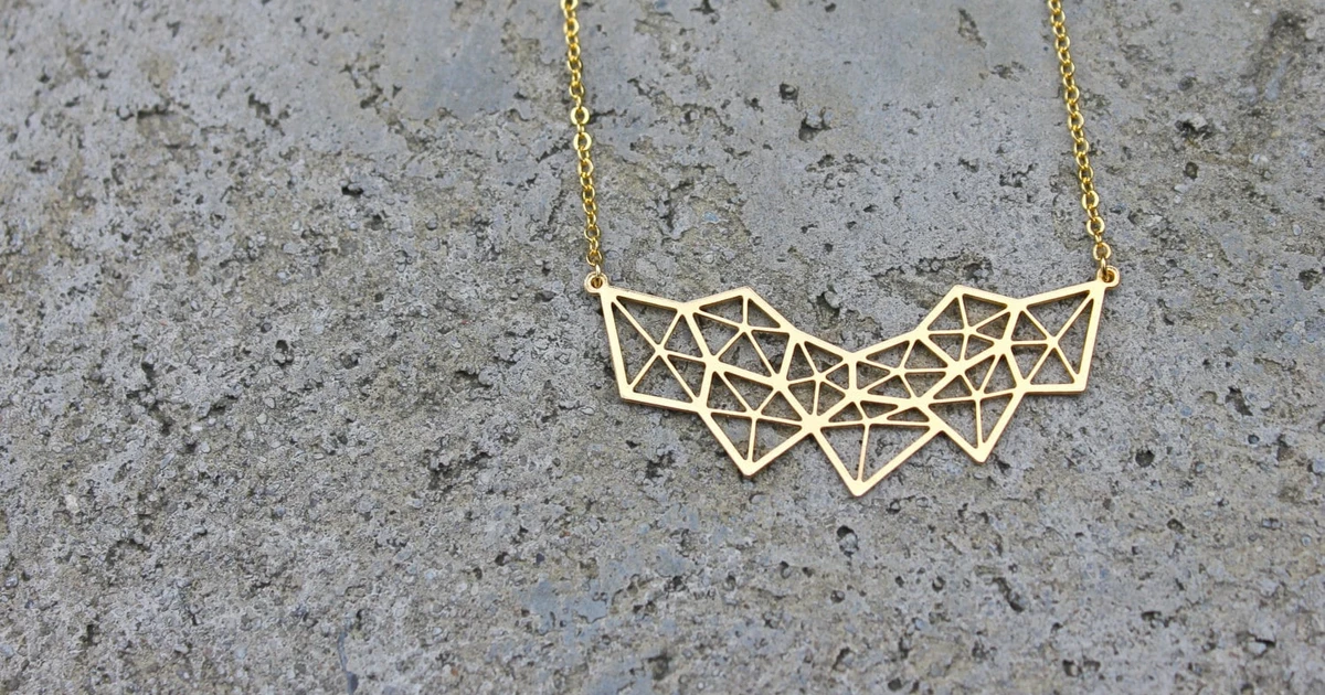 Chic And Contemporary - Geometric Shape Necklaces