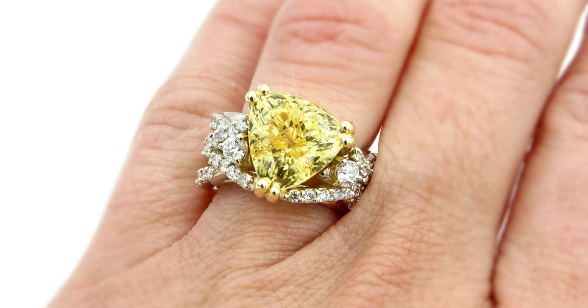 Make Your Love Story A Work Of Art With Statement Engagement Rings
