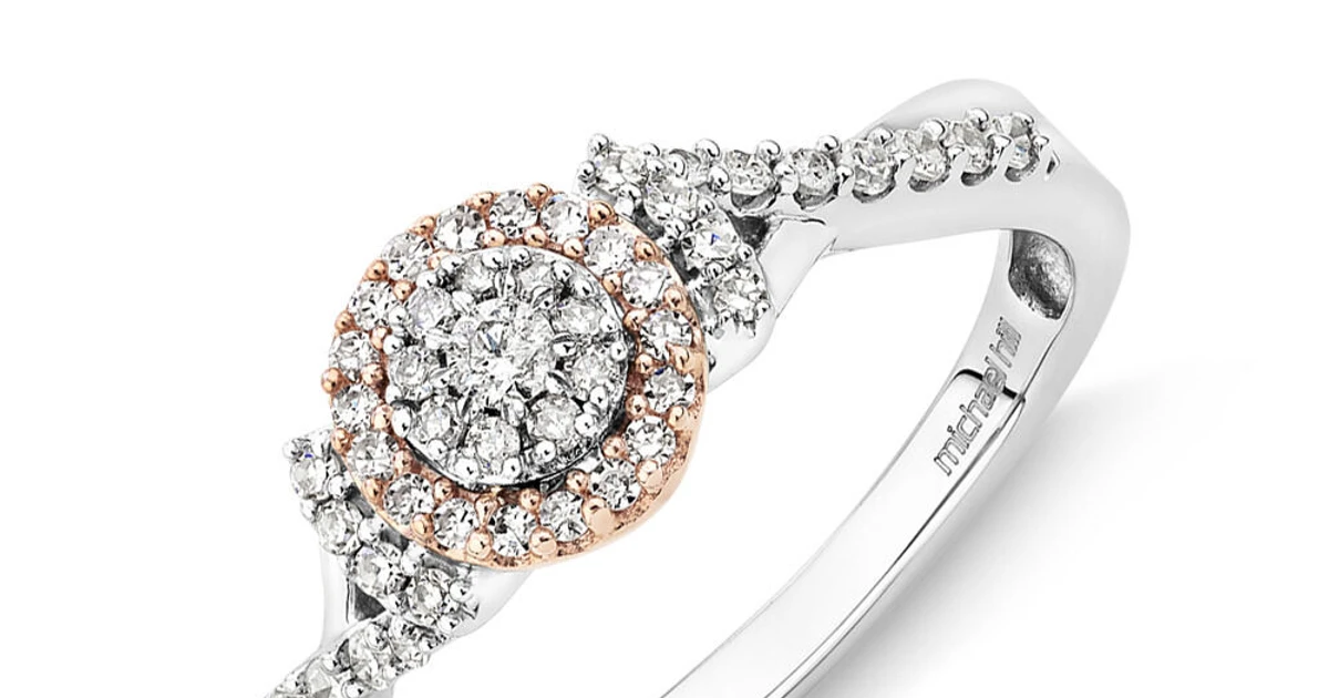 Diamond Promise Rings Symbolize Enduring Commitment And Love