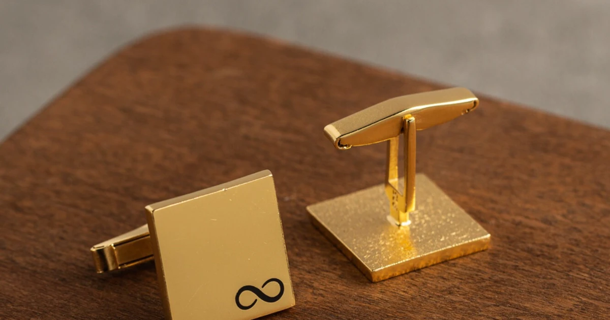 Top Collection Of Infinity Symbol Cufflinks For Men