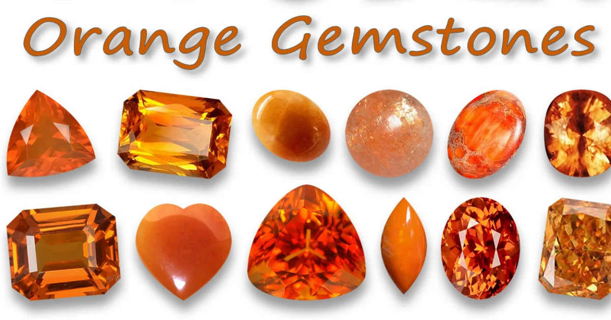Top 30 Orange Gemstone Names With Meanings & Symbolism
